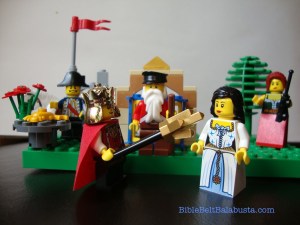 Vashti Reframed: preschool midrash in Lego | Bible Belt Balabusta