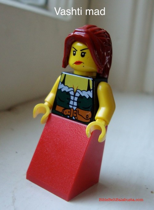 Vashti Reframed: preschool midrash in Lego | Bible Belt Balabusta