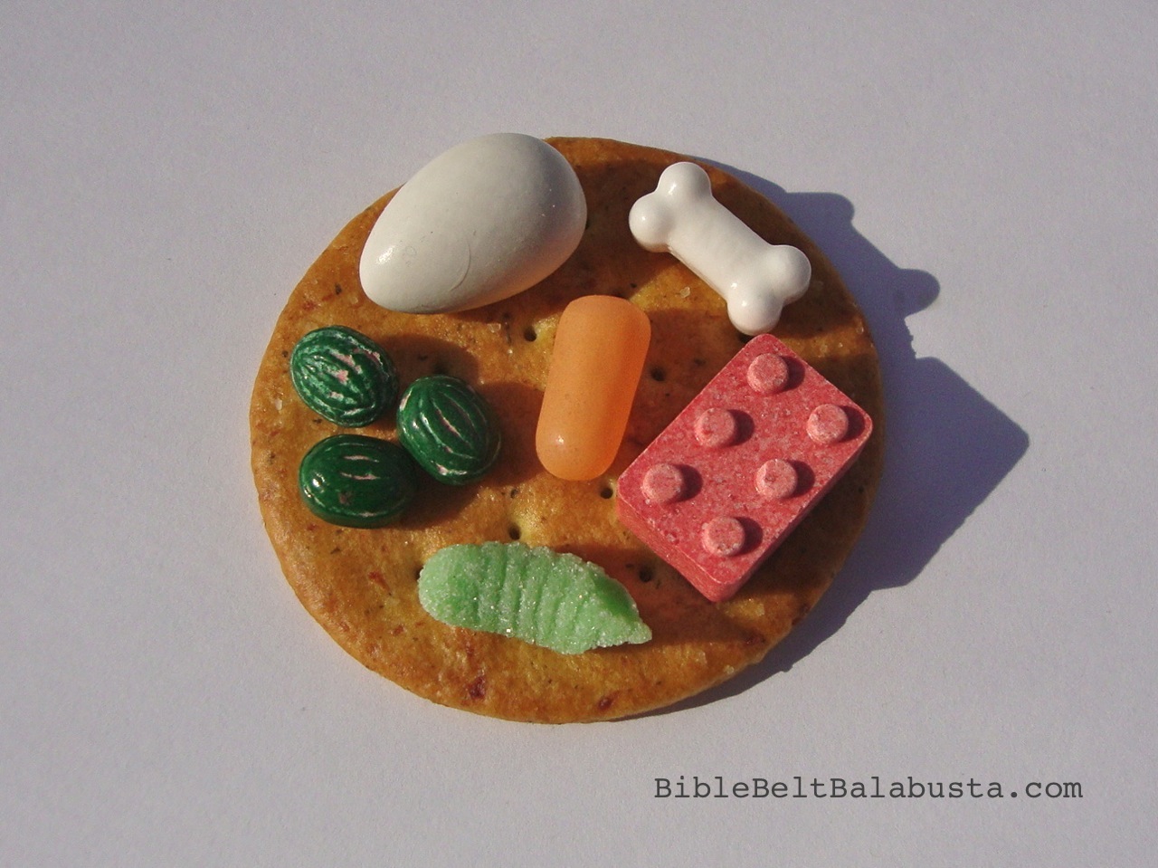 Mini Edible Seder Plate | Bible Belt Balabusta