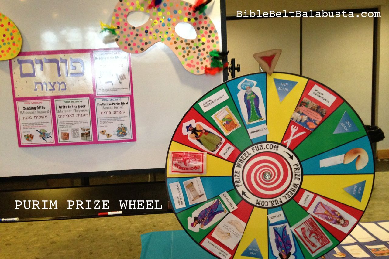 Casting Lots for Purim: a Hands-On Display | Bible Belt Balabusta
