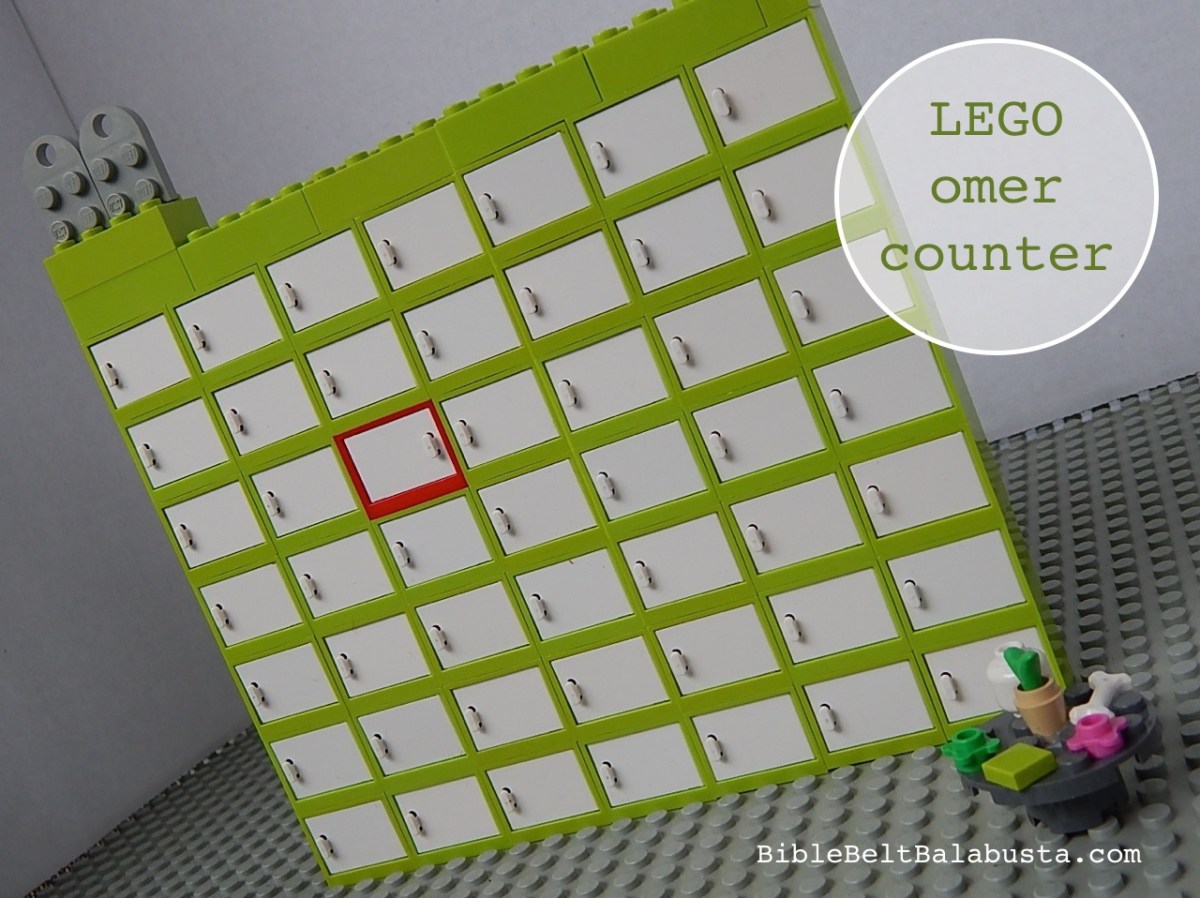 LEGO Omer Counters, DIY | Bible Belt Balabusta